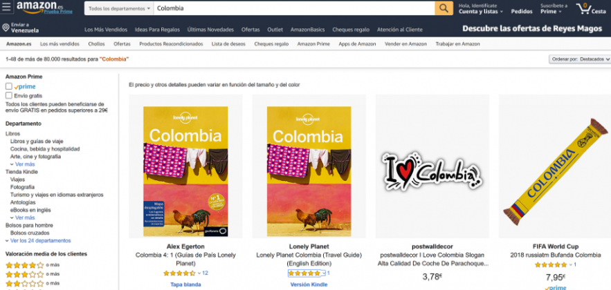 Amazon llega a Colombia - Impulsa blog