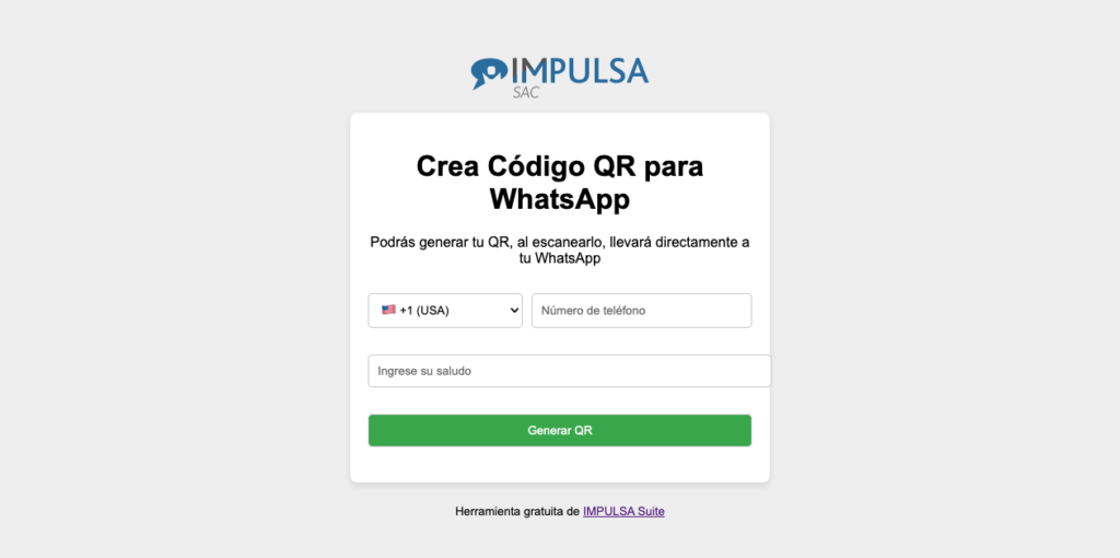 ¿Cómo crear código QR para tu WhatsApp Online gratis? - Impulsa blog