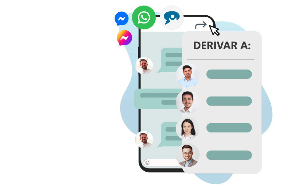 Cómo asignar conversaciones a otra persona en WhatsApp Business API ...